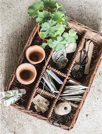 Korb mit 7 Fächern von Ib Laursen | car möbel