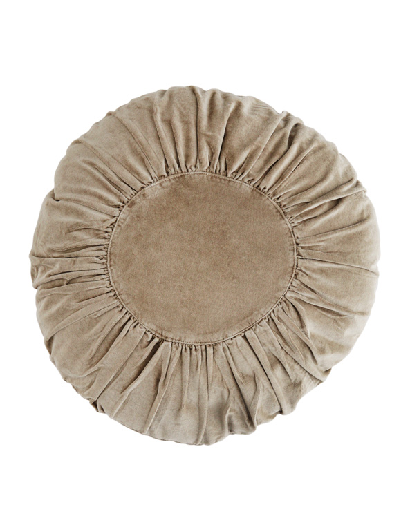Samtkissen rund von MADAM STOLTZ | car möbel